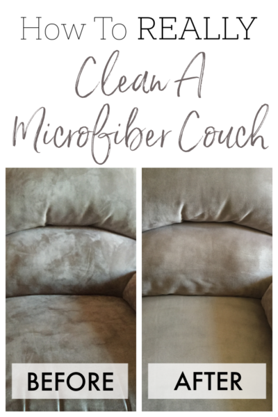 How to Clean A Microfiber Couch | Using Rubbing Alcohol & Distilled ...