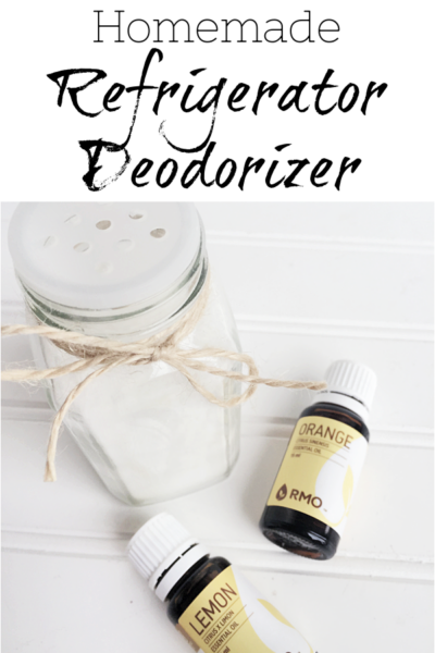 DIY Refrigerator Deodorizer - Lemons, Lavender, & Laundry