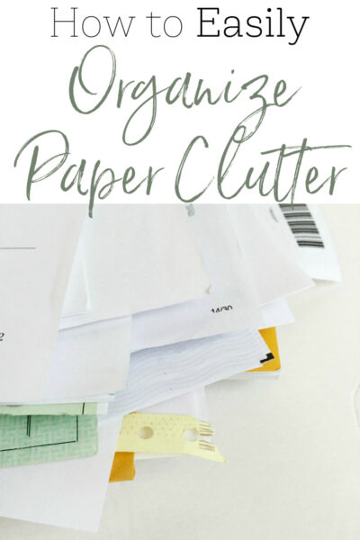 How to Organize Paper Clutter - Lemons, Lavender, & Laundry