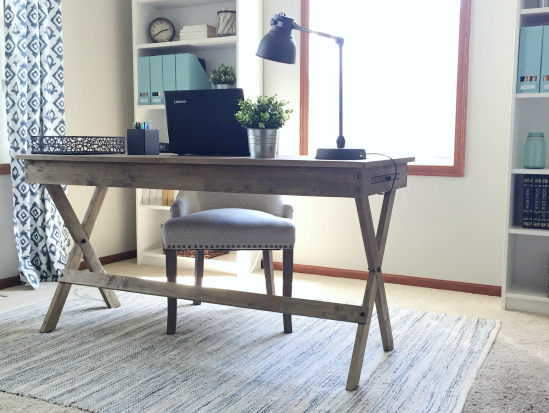 Easy Solution to Hide Cords in the Office - Lemons, Lavender, & Laundry Easy Solution to Hide Cords in the Office - Lemons, Lavender, & Laundry