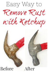 Easily Remove Rust with Ketchup - Lemons, Lavender, & Laundry