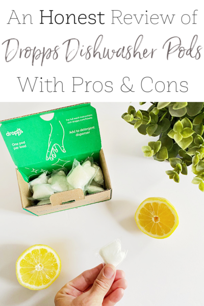 Dropps Laundry Pods & Dishwasher Pods | An Honest Review with Pros ...
