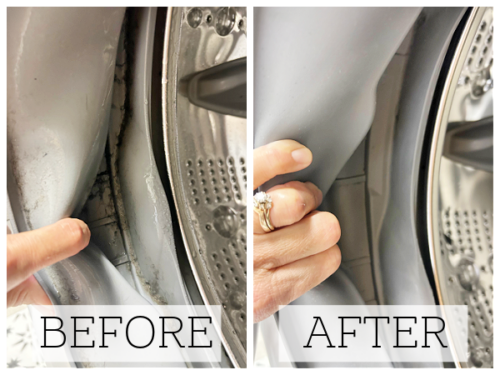 How to Clean A Washing Machine Naturally - Lemons, Lavender, & Laundry