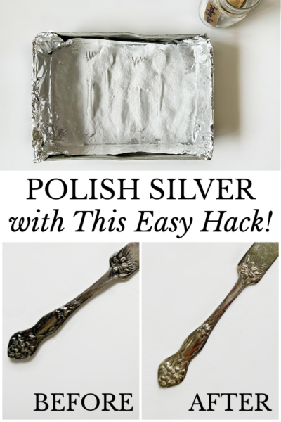 How to Polish Silverware | Clean Tarnished Silverware with Baking Soda ...