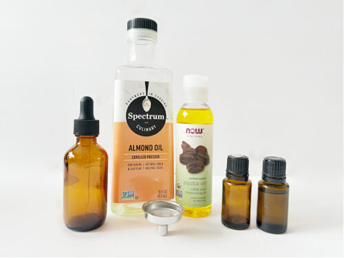 DIY Hair Oil Recipe - Lemons, Lavender, & Laundry