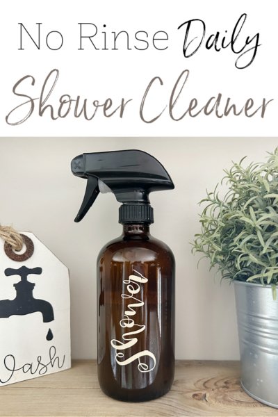 DIY Daily Shower Cleaner | No Rinse Recipe - Lemons, Lavender, & Laundry