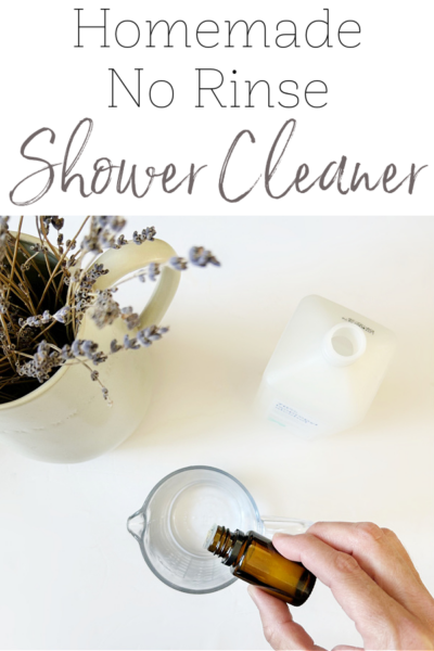 DIY Daily Shower Cleaner | No Rinse Recipe - Lemons, Lavender, & Laundry