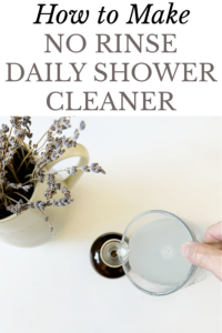DIY Daily Shower Cleaner | No Rinse Recipe - Lemons, Lavender, & Laundry